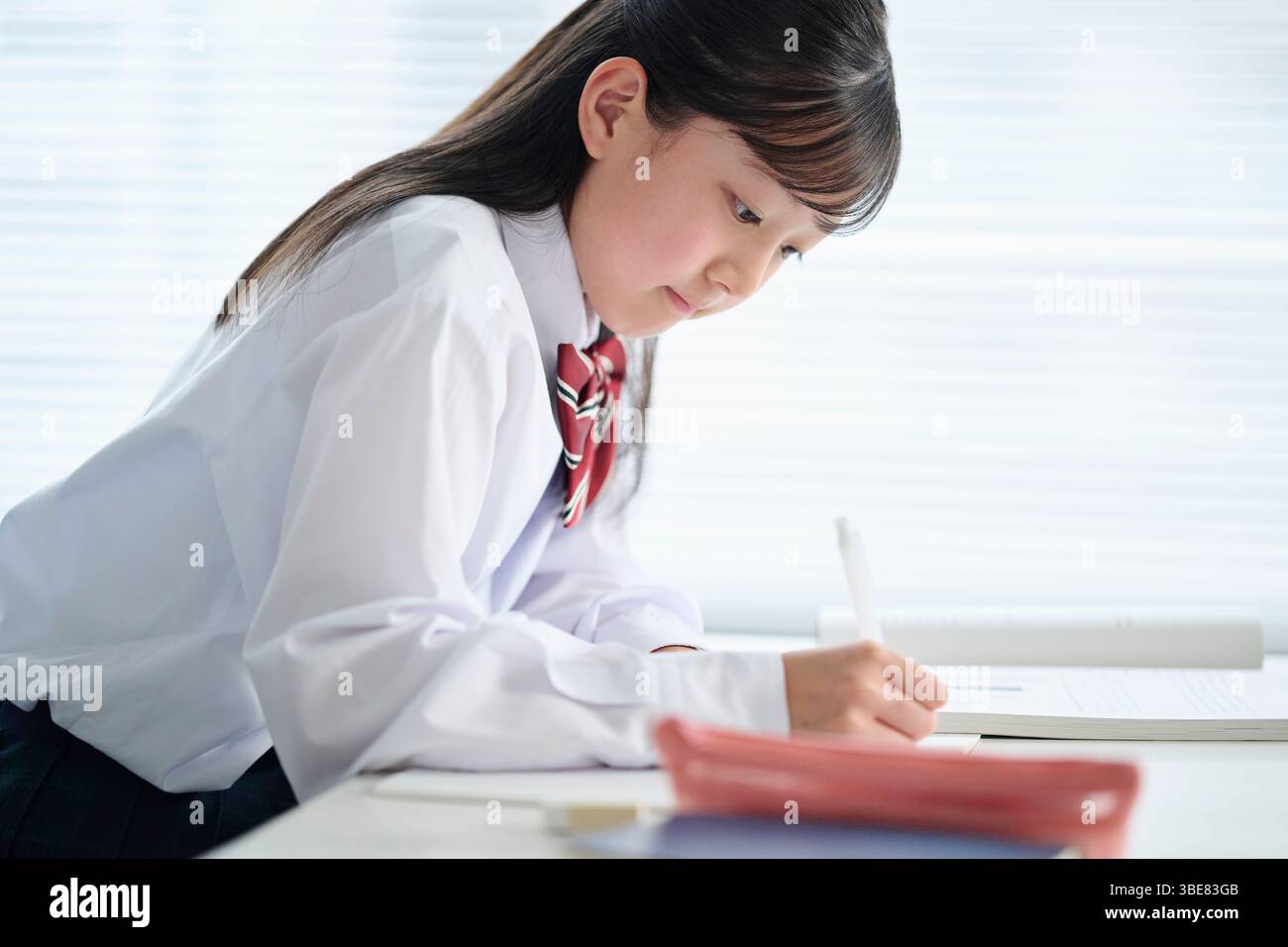 Junior high school girls taking a class in a classroom Stock Photo - Alamy