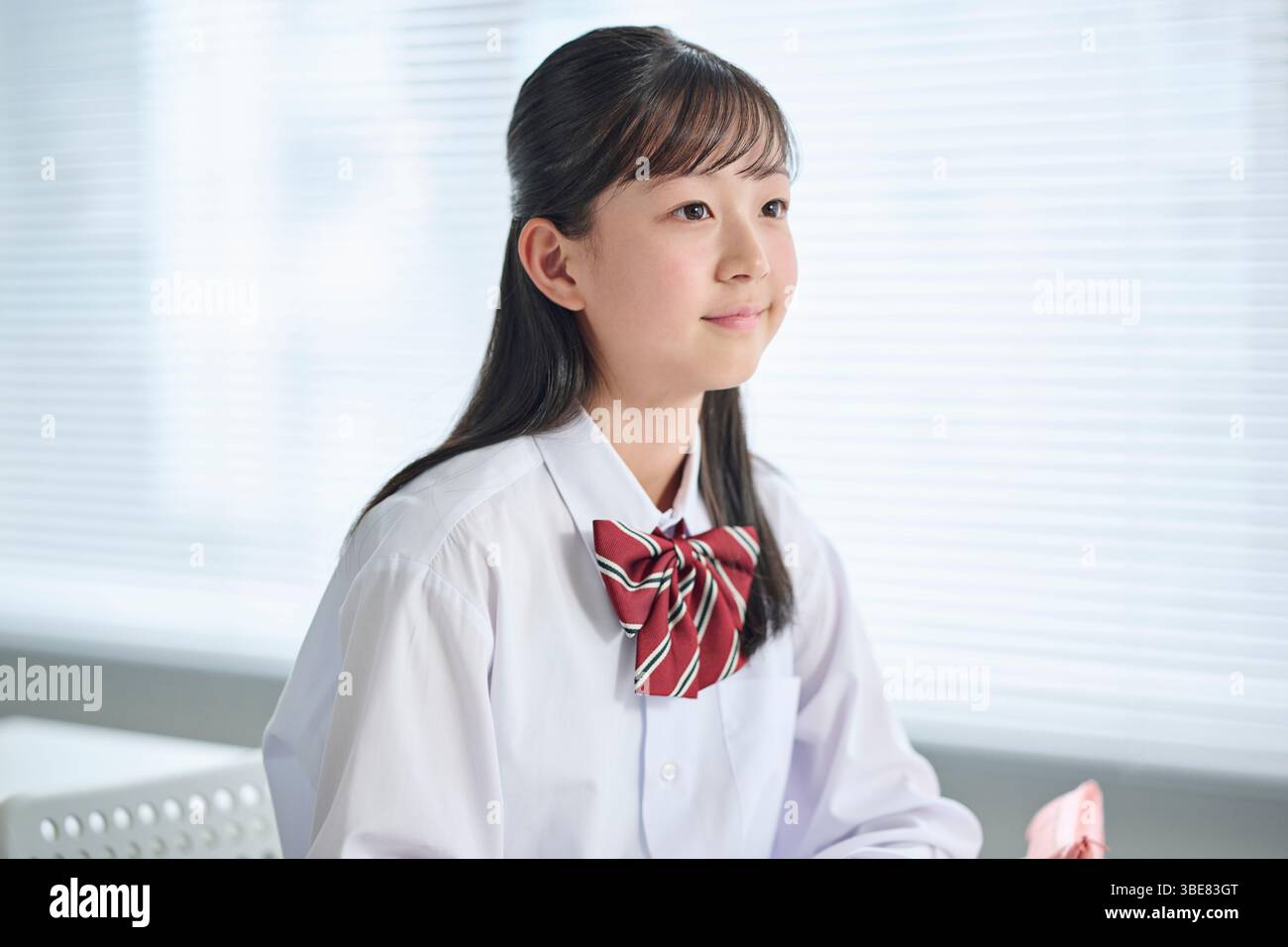Junior high school girls taking a class in a classroom Stock Photo - Alamy