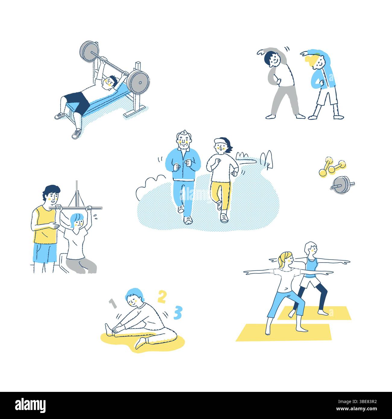 Anaerobic exercise Cut Out Stock Images & Pictures - Alamy