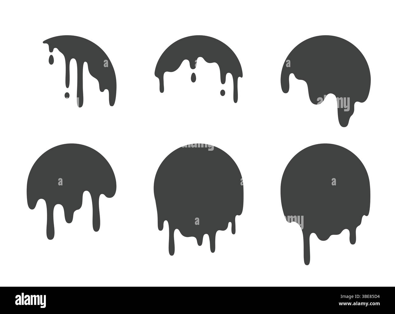 Background sweet chocolate milk spray Black and White Stock Photos ...