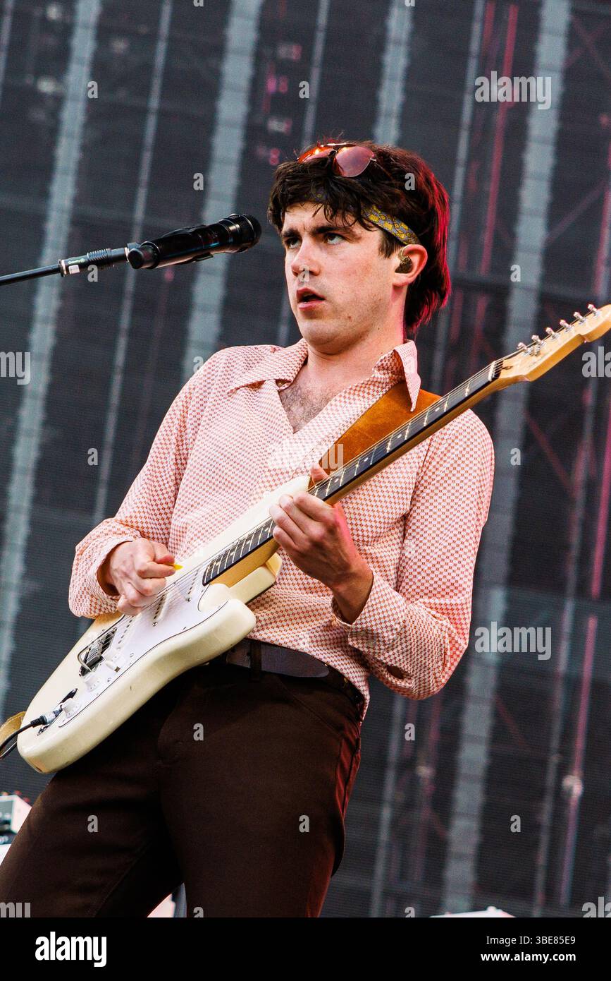 Milan, Italy. 27th May, 2025. British Singer And Songwriter Declan ...