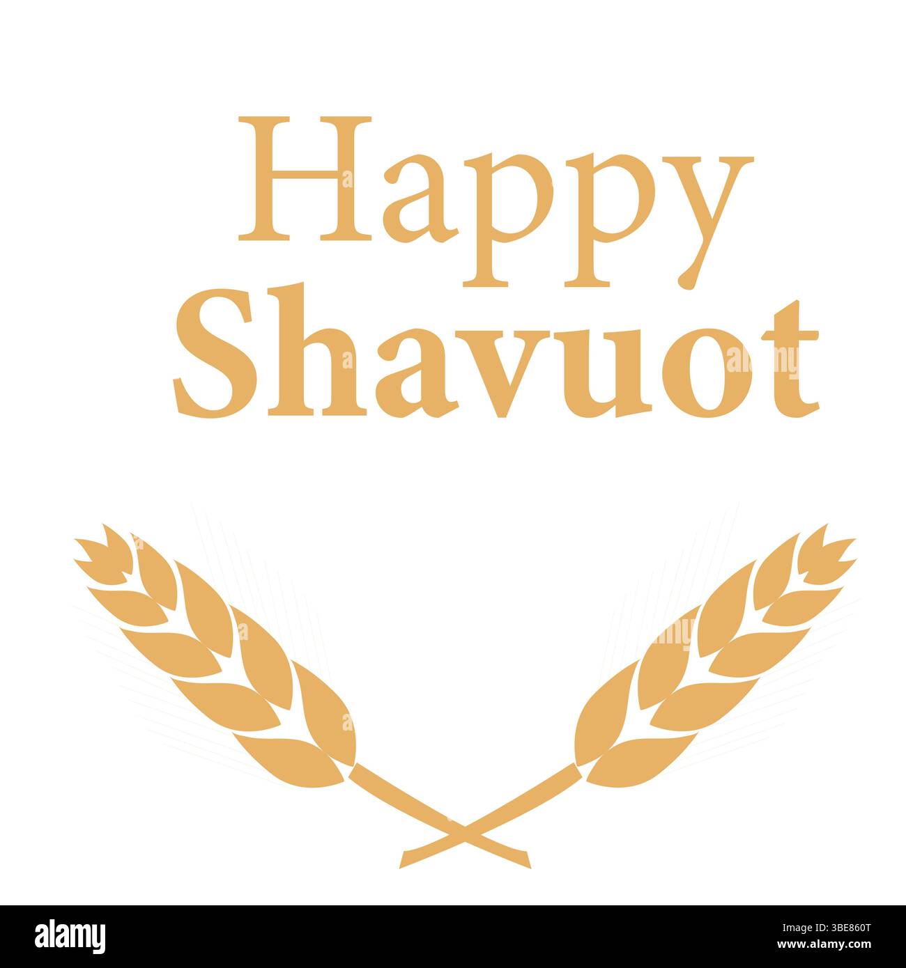Jewish Holiday Shavuot Greeting Message Stock Vector Image & Art - Alamy