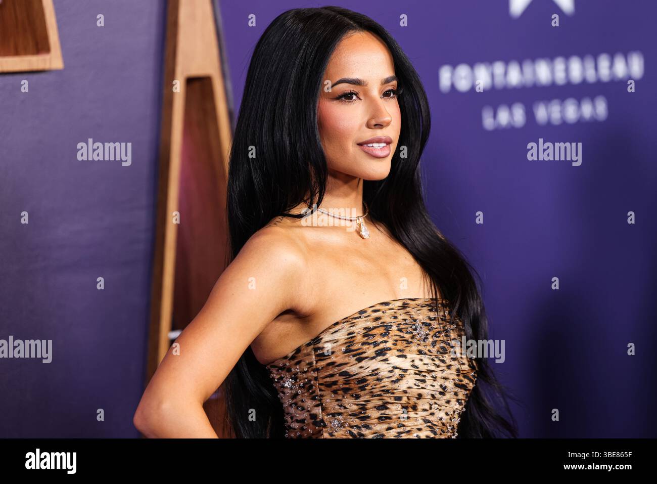 LAS VEGAS, NEVADA, USA - MAY 26: Becky G wearing a Catherine Regehr ...