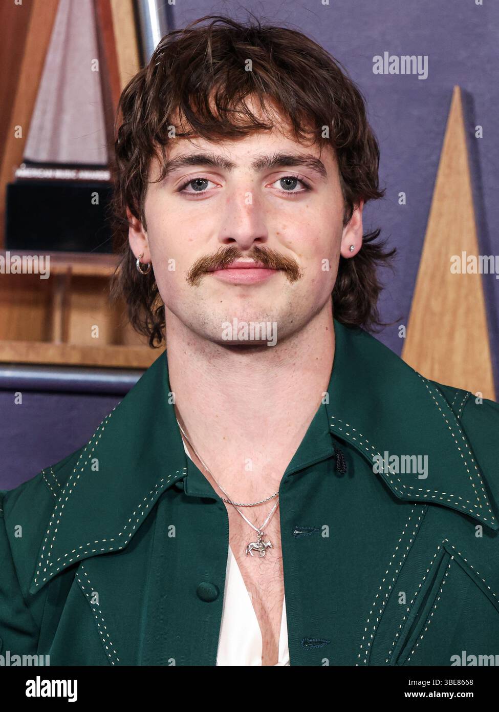 LAS VEGAS, NEVADA, USA - MAY 26: Benson Boone arrives at the 2025 ...