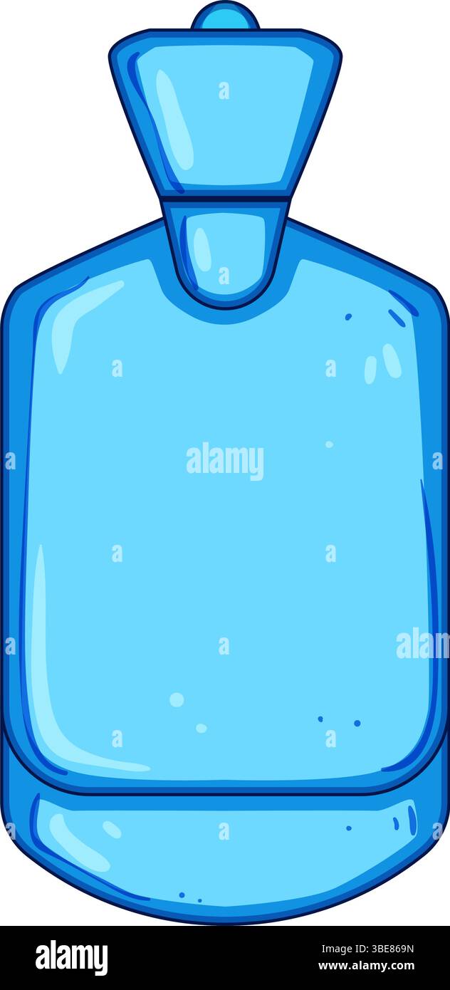 agony bottle pain relief cartoon vector illustration Stock Vector Image ...