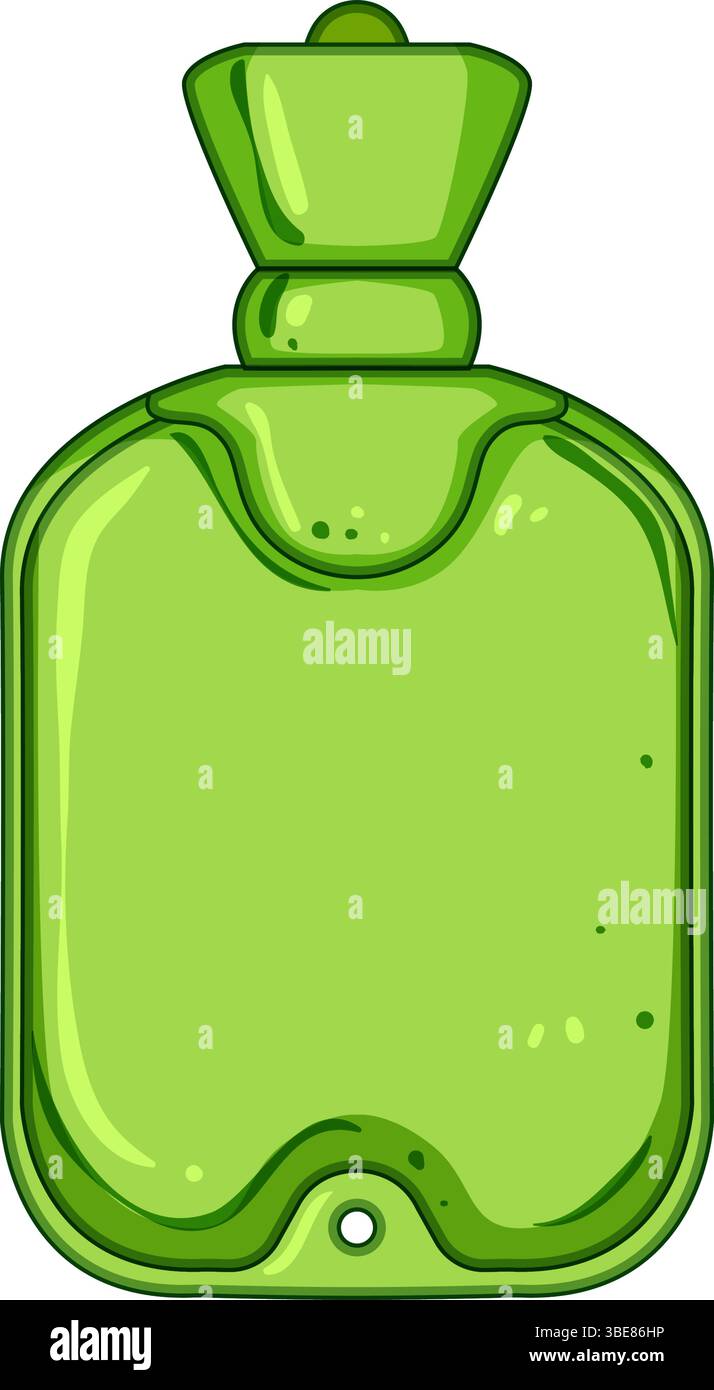 ache bottle pain relief cartoon vector illustration Stock Vector Image ...