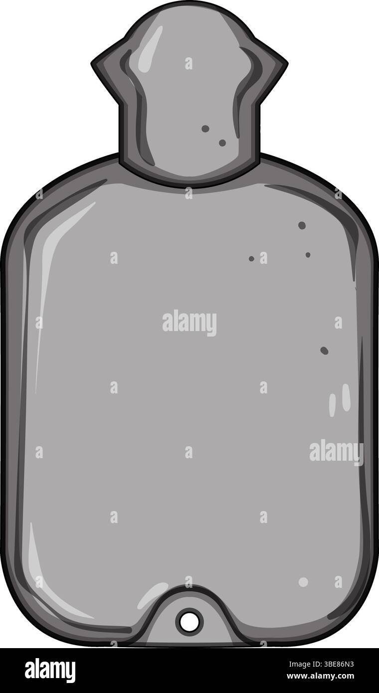 hurt bottle pain relief cartoon vector illustration Stock Vector Image ...