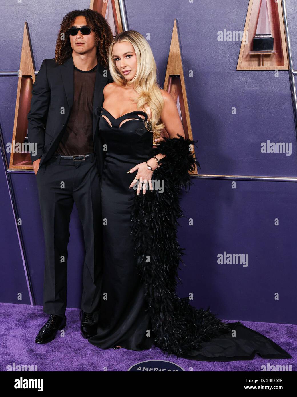 LAS VEGAS, NEVADA, USA - MAY 26: Makoa Kaleiki Ho and girlfriend Tana ...