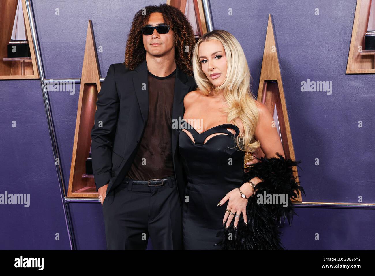 LAS VEGAS, NEVADA, USA - MAY 26: Makoa Kaleiki Ho and girlfriend Tana ...