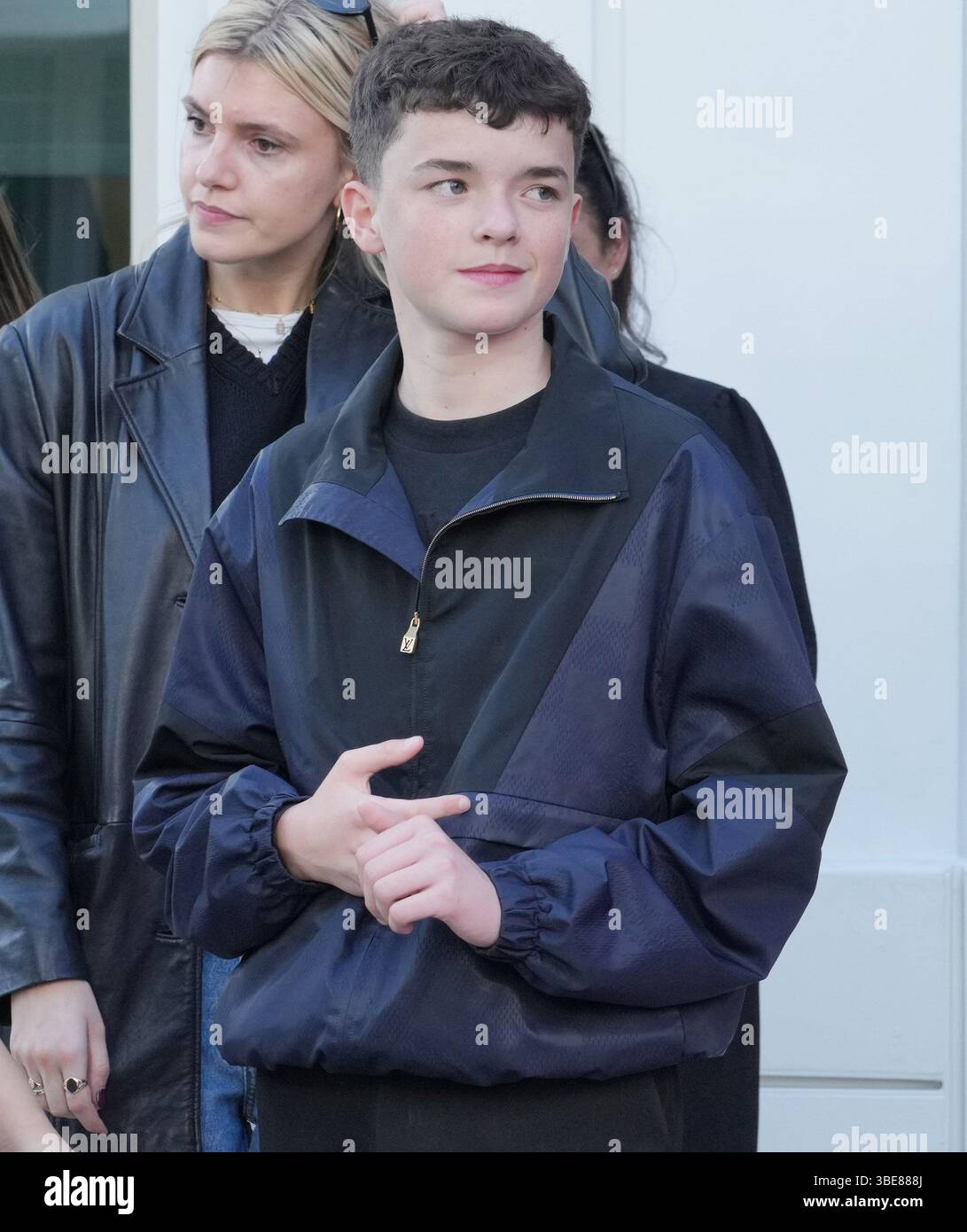 Los Angeles, USA. 27th May, 2025. Owen Cooper arrives at the Netflix's ...