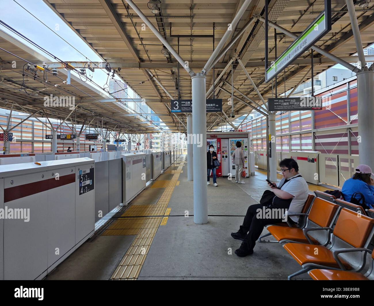Inside of Tokyo, Japan Metro Subway Train Stock Photo - Alamy
