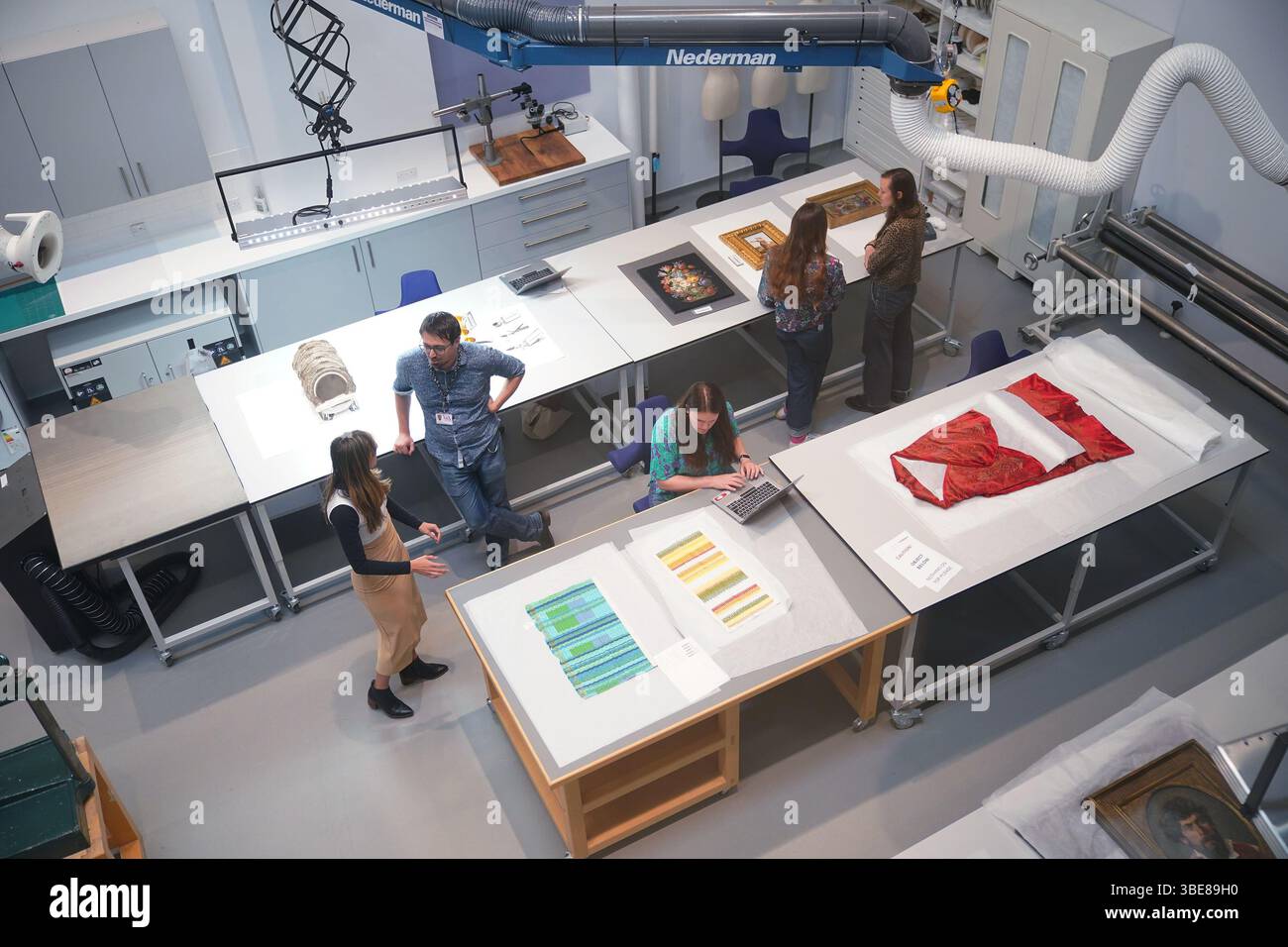 The Conservation Studios, where conservators investigate and treat ...