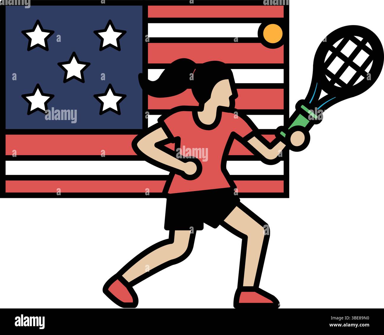 Athleticism leisure Stock Vector Images - Alamy