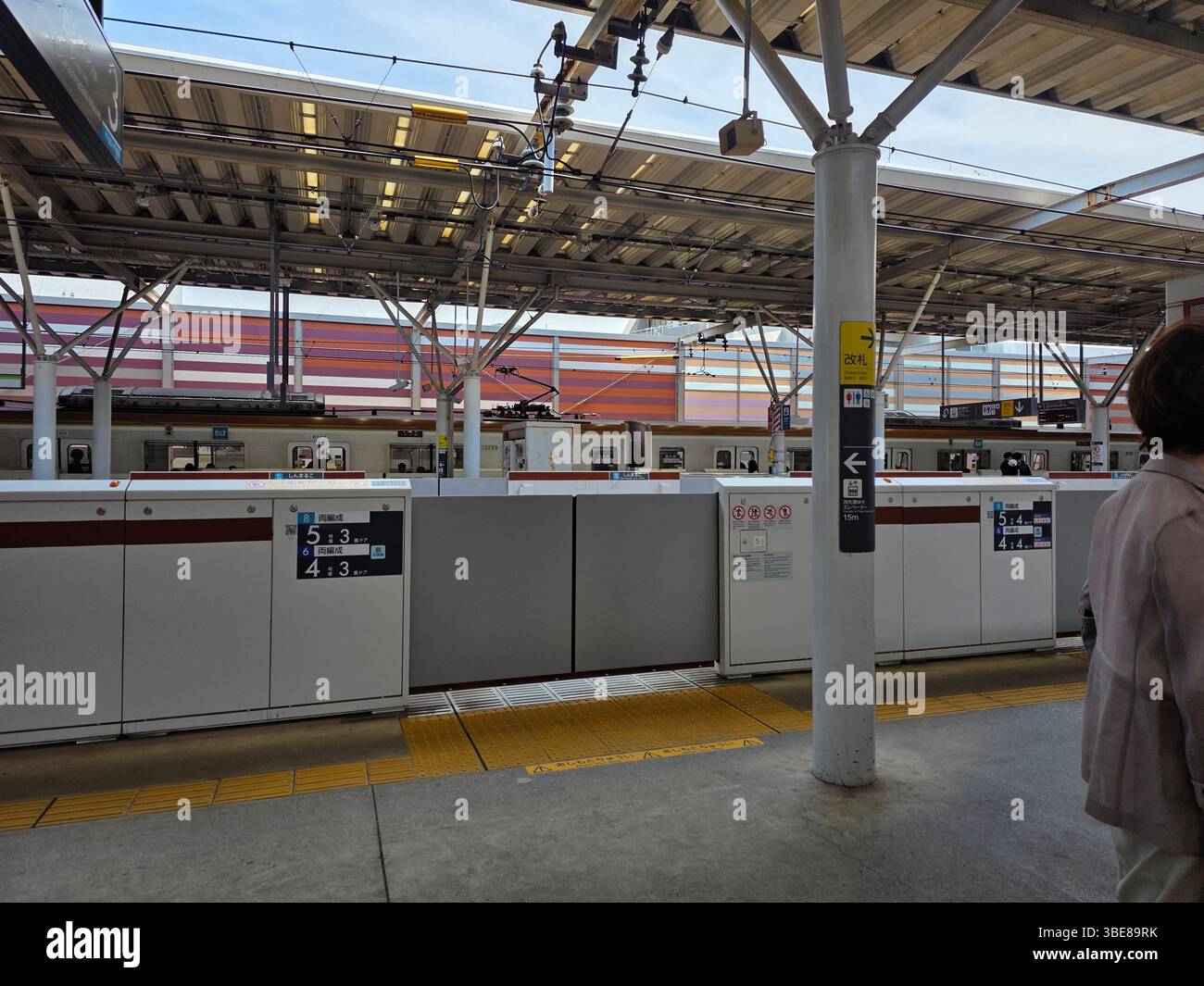 Inside of Tokyo, Japan Metro Subway Train Stock Photo - Alamy