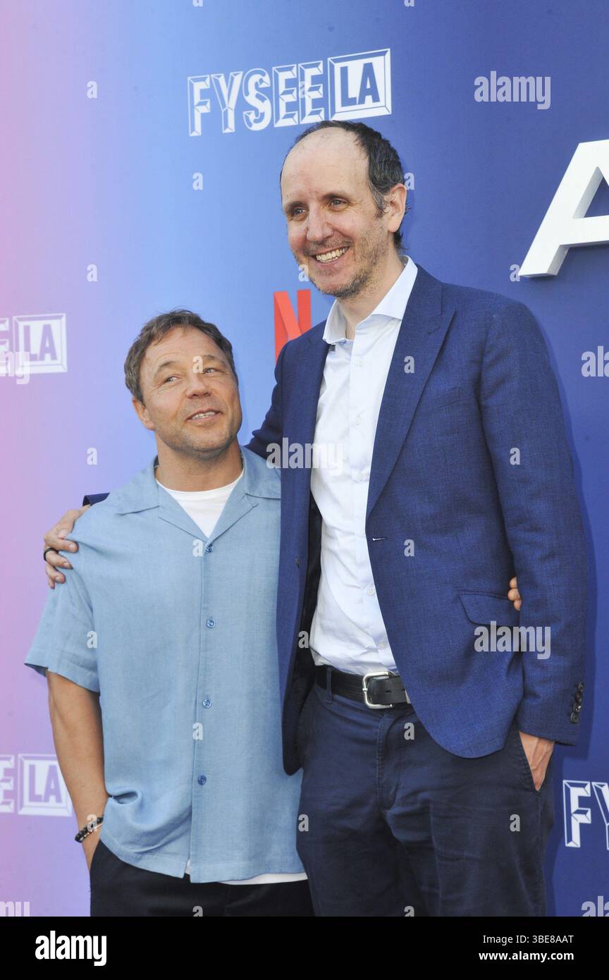 Jack Thorne, Stephen Graham at arrivals for Netflix s ADOLESCENCE ATAS ...