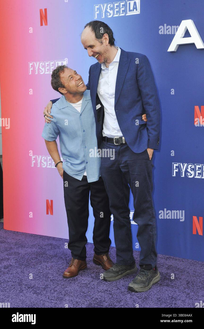 Jack Thorne, Stephen Graham at arrivals for Netflix s ADOLESCENCE ATAS ...