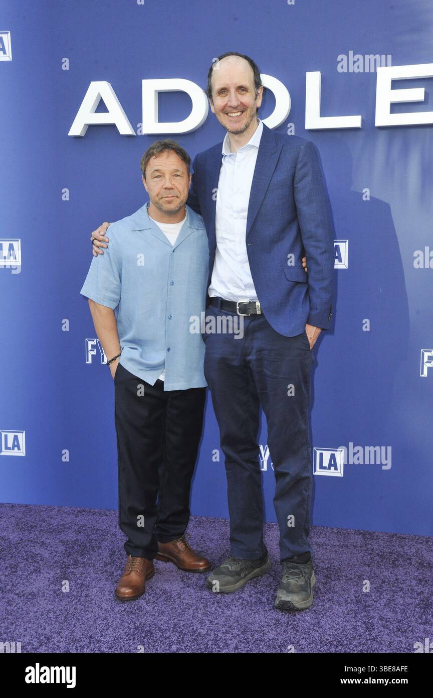 Jack Thorne, Stephen Graham at arrivals for Netflix s ADOLESCENCE ATAS ...