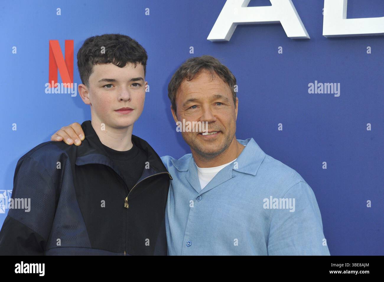 Owen Cooper, Stephen Graham at arrivals for Netflix s ADOLESCENCE ATAS ...