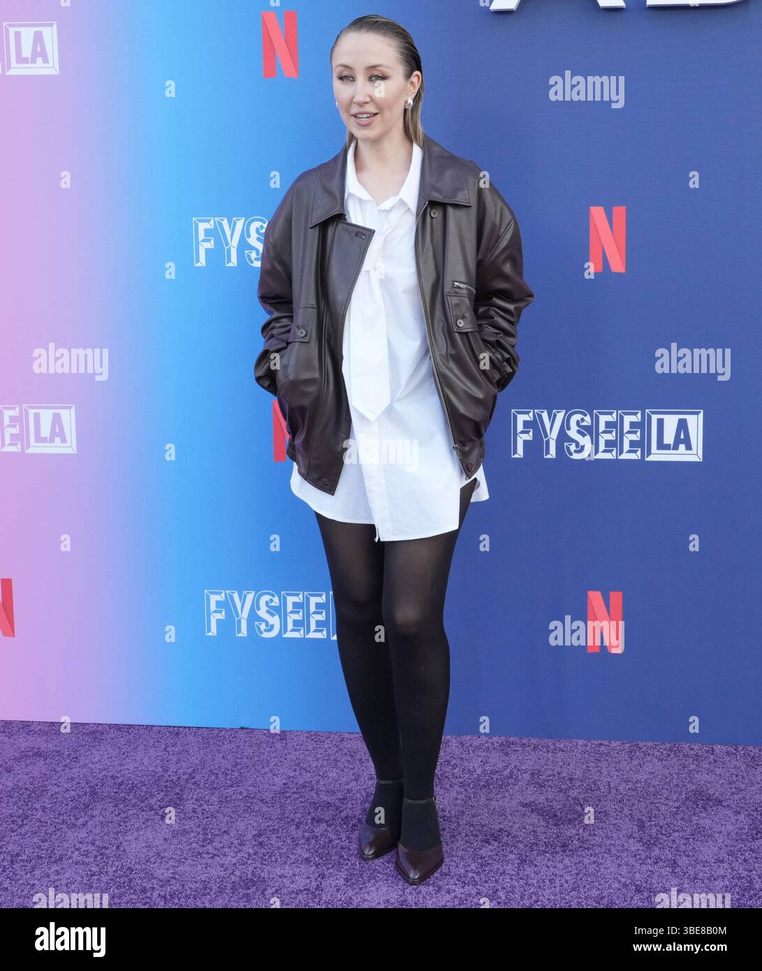 Erin Doherty arrives at the Netflix's "ADOLESCENCE" ATAS Event held at ...