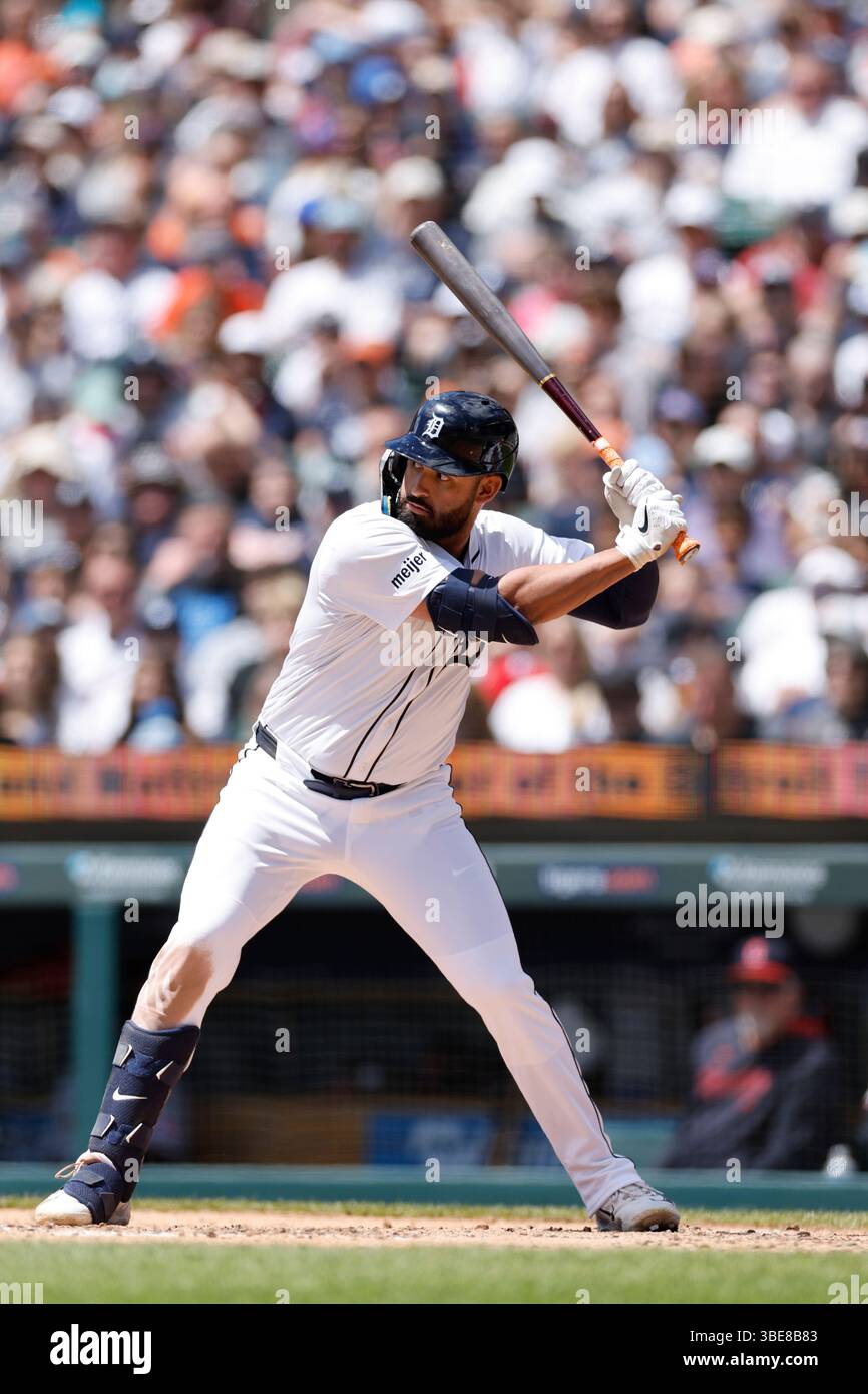 DETROIT, MI - MAY 25: Detroit Tigers designated hitter Riley Greene #31 ...