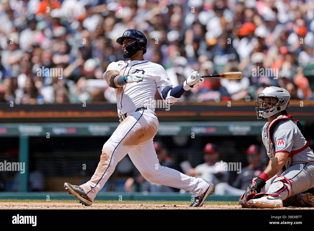 DETROIT, MI - MAY 25: Detroit Tigers second baseman Gleyber Torres #25 ...