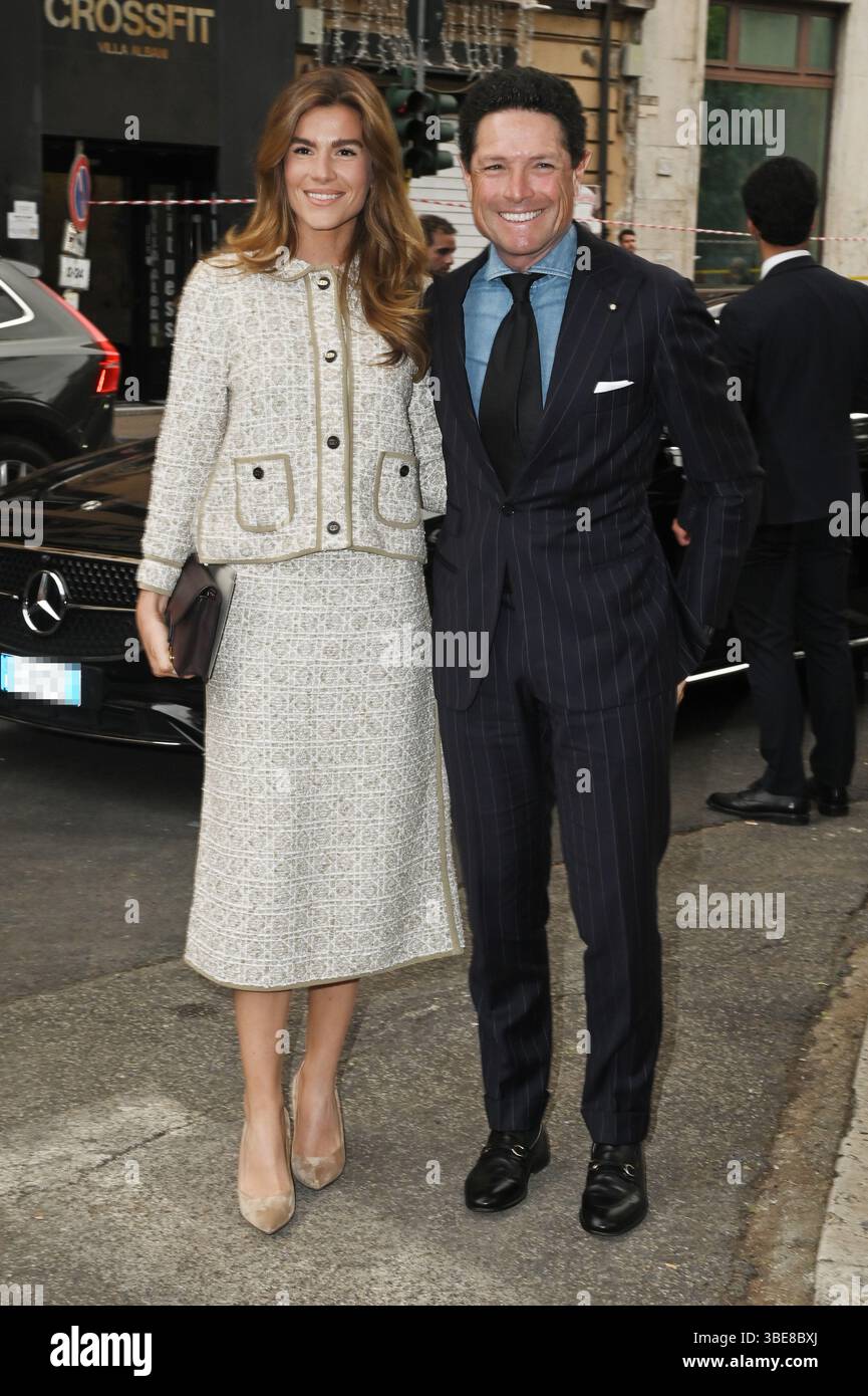 Nora Shkreli, Matteo Marzotto Dior Cruise 2026 Fashion Show Guests ...