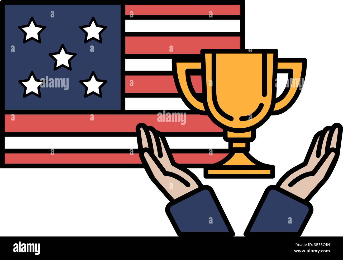 Usa accomplishment Stock Vector Images - Alamy