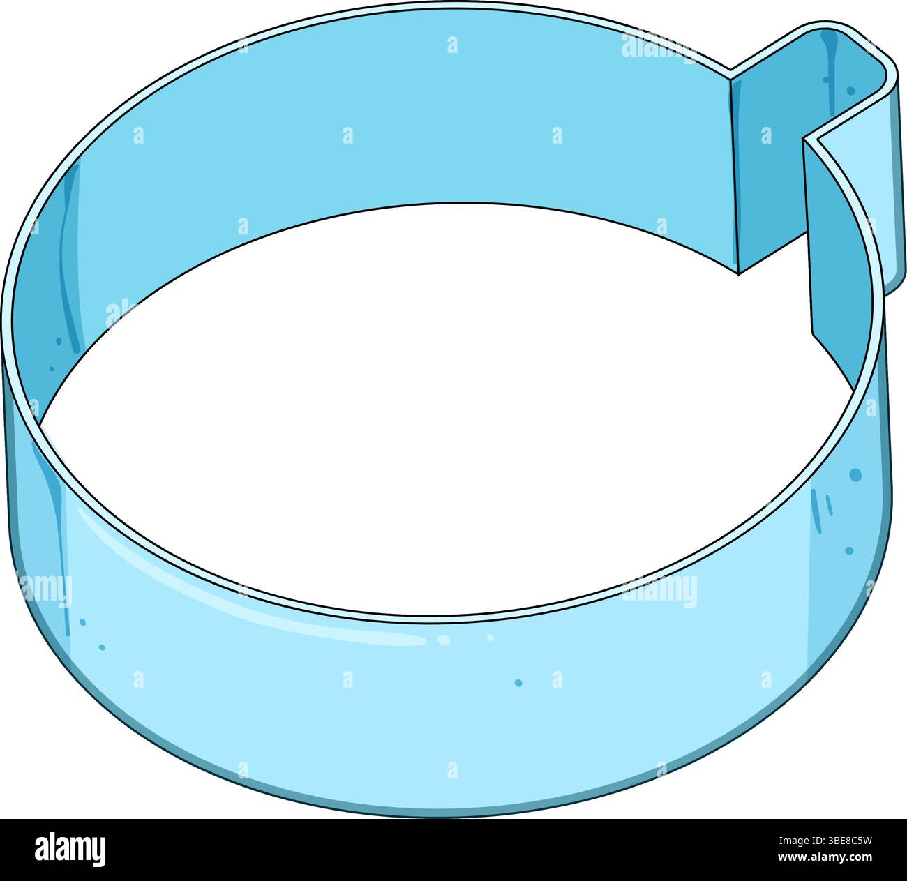kitchen cookie cutter cartoon vector illustration Stock Vector Image ...