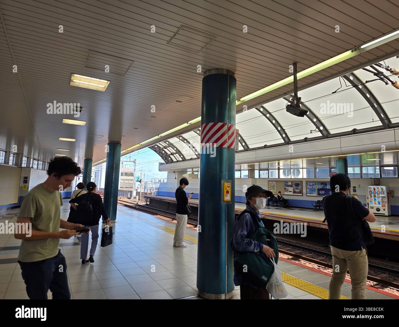 Inside of Tokyo, Japan Metro Subway Train Stock Photo - Alamy