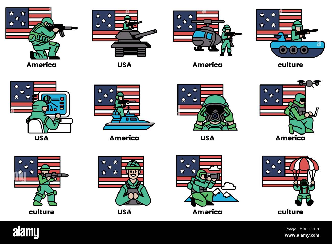 Usa tanks Stock Vector Images - Alamy