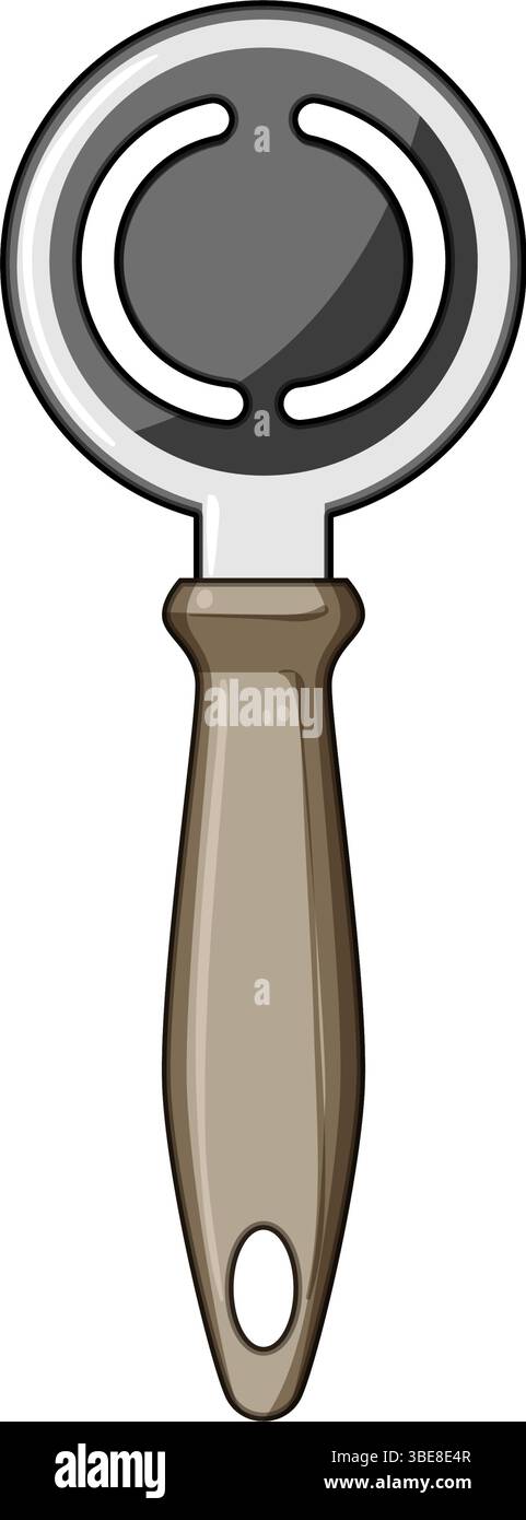 baking egg separator tool cartoon vector illustration Stock Vector ...