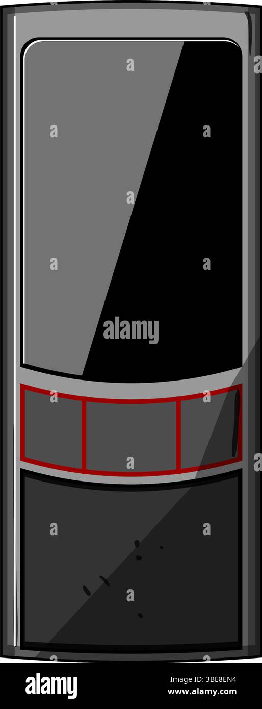 language electronic translator cartoon vector illustration Stock Vector ...