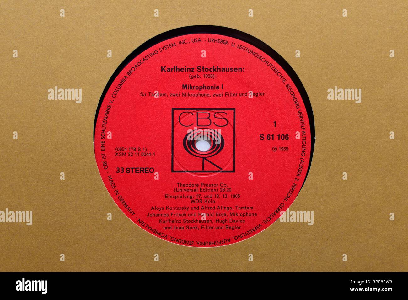 Cbs logo record hi-res stock photography and images - Alamy