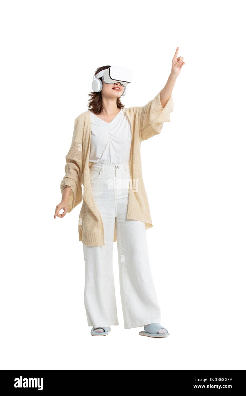 Young woman glasses sweater hi-res stock photography and images - Alamy