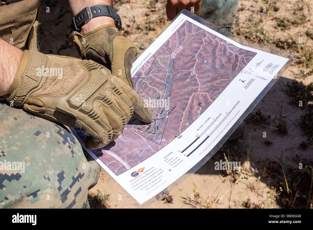 U.S. Marine Corps Sgt. Cal West, a radio operator with Marine Wing ...