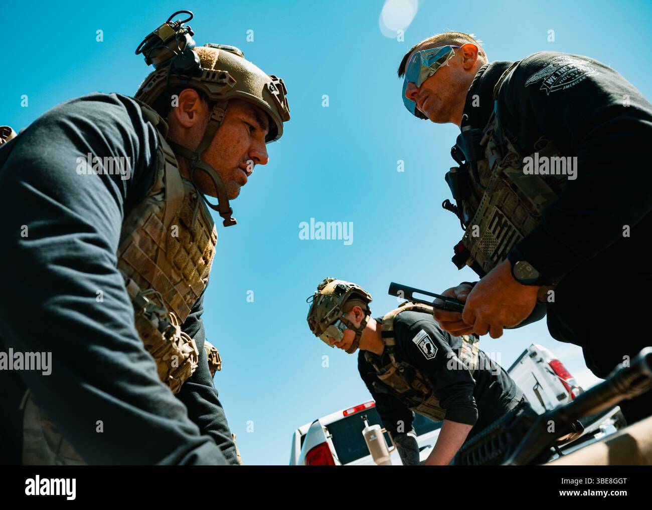 90th Missile Security Operations Squadron Tactical Response Force Defenders participate in the ...