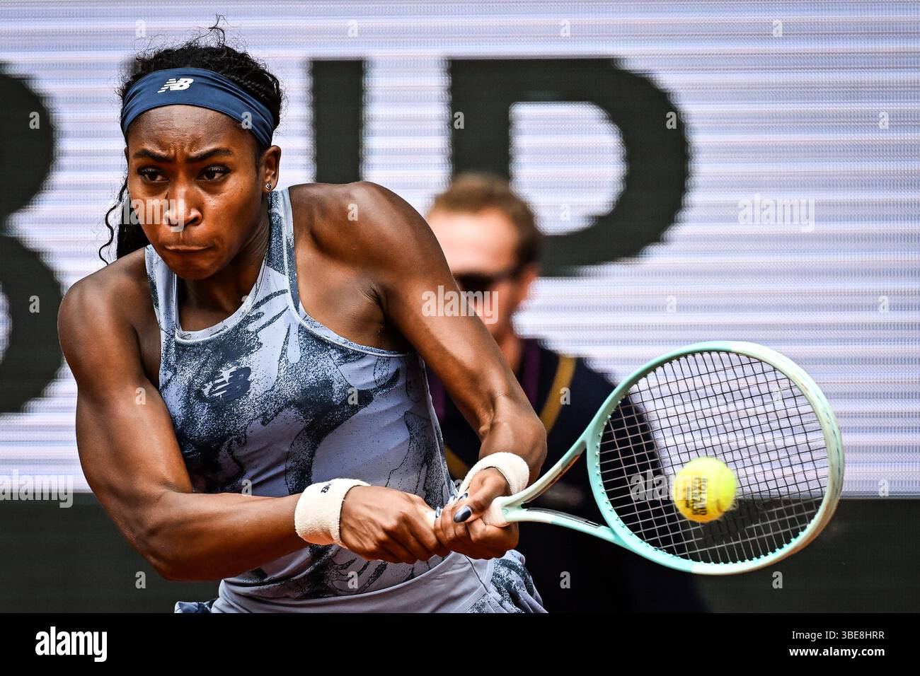 Coco GAUFF of United States during the third day of the Roland-Garros ...
