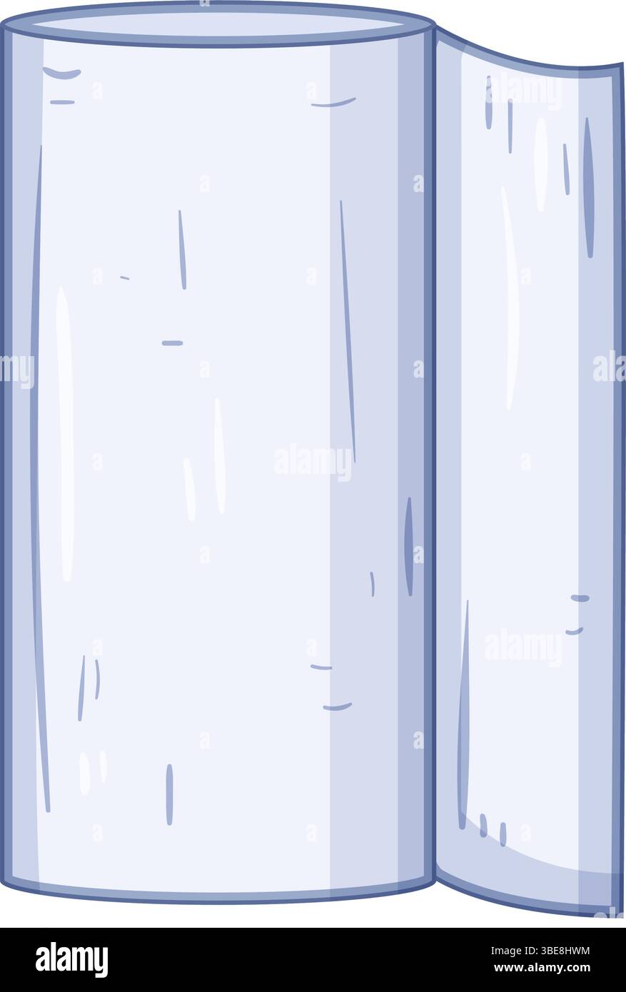 firstaid gauze roll cartoon vector illustration Stock Vector Image ...