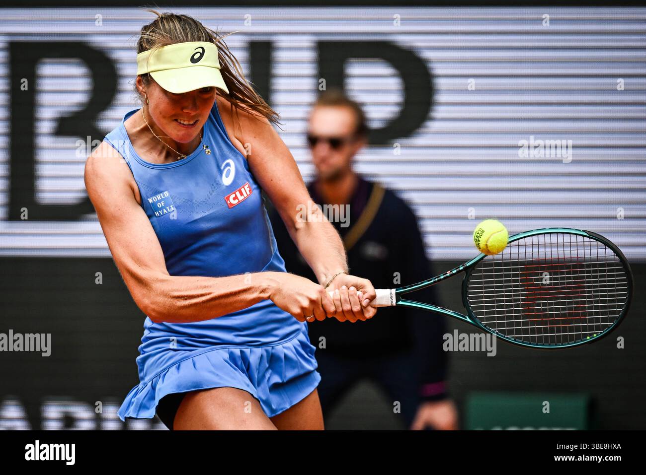 Olivia GADECKI of Australia during the third day of the Roland-Garros ...