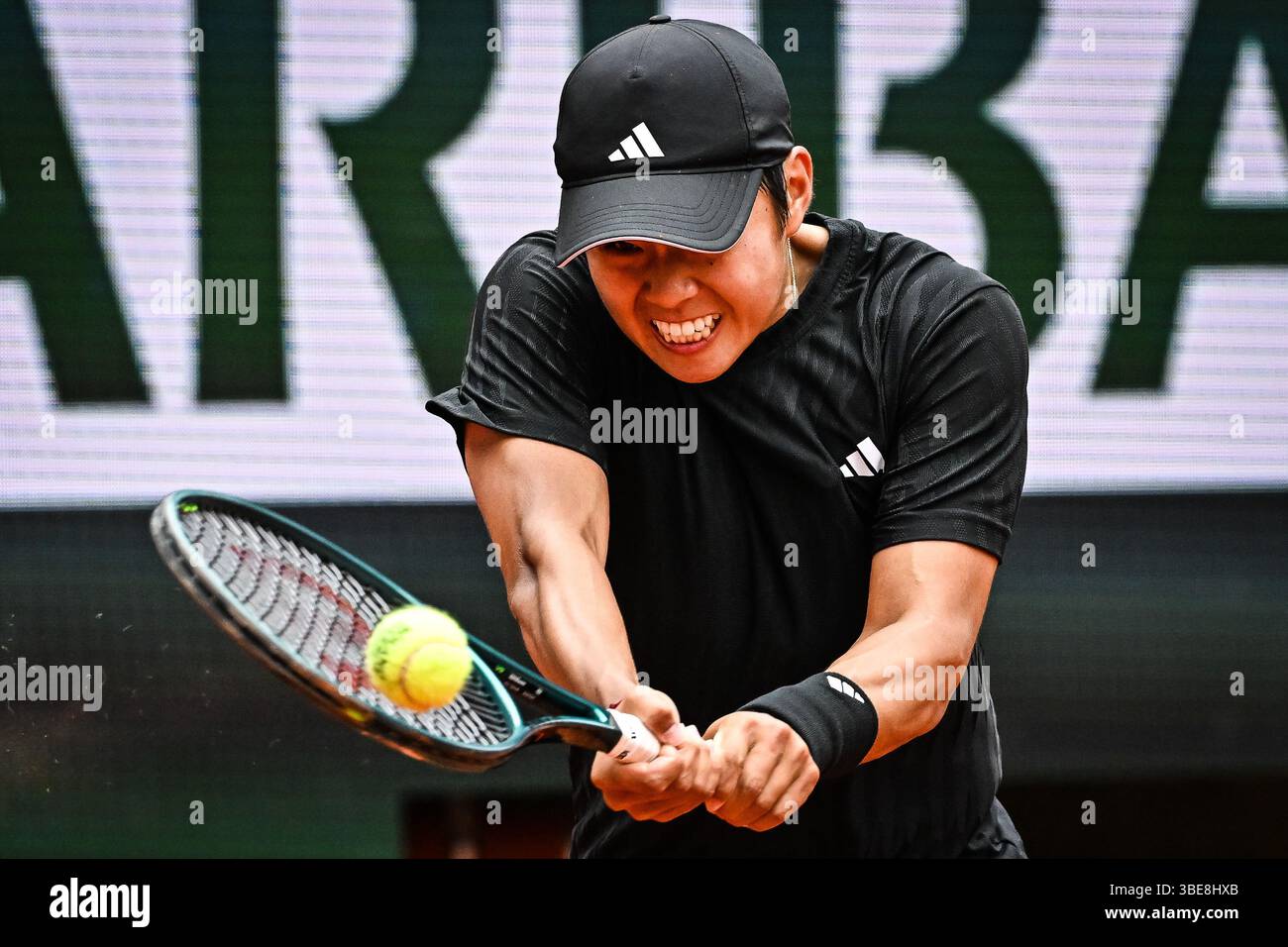 Learner TIEN of United States during the third day of the Roland-Garros ...