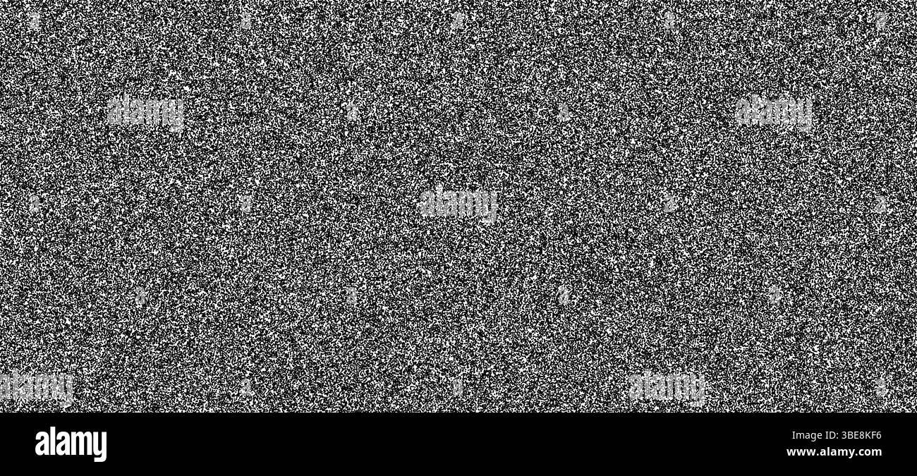 TV noise dot grain background with static screen television effect ...