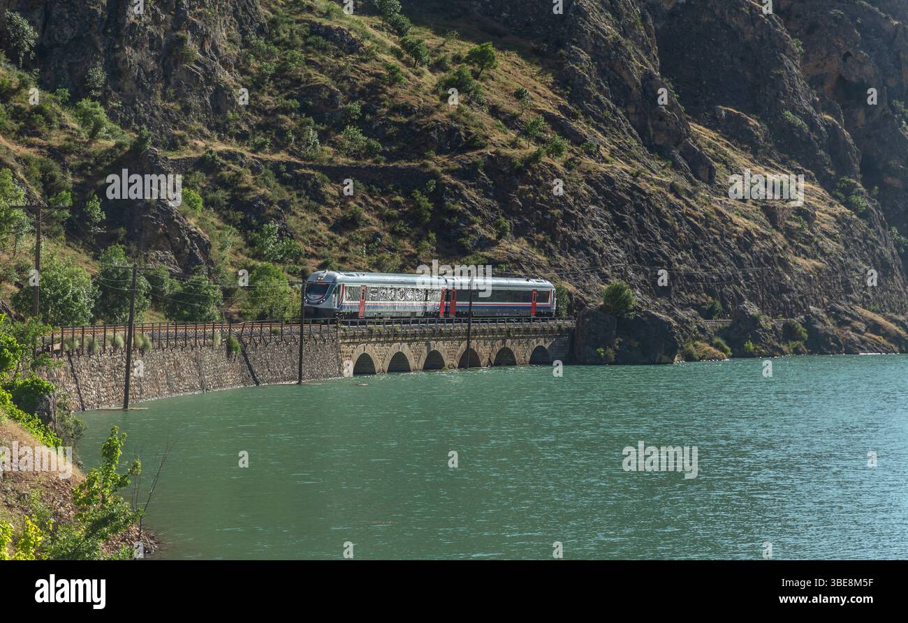 The 'stone road' built on the impassable rocks of the Dark Canyon and ...