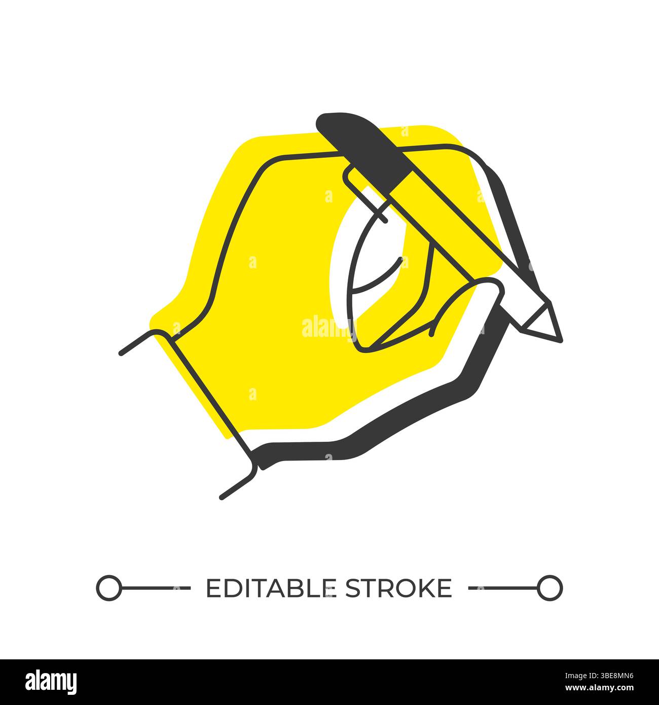 Hand research writing on Stock Vector Images - Alamy