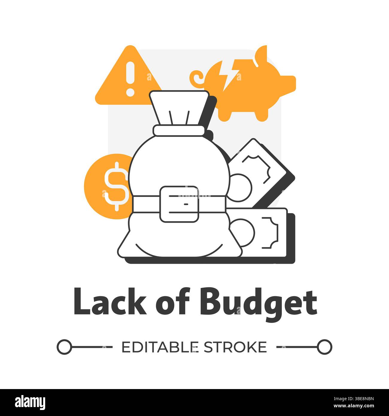 Lack of planning Stock Vector Images - Alamy