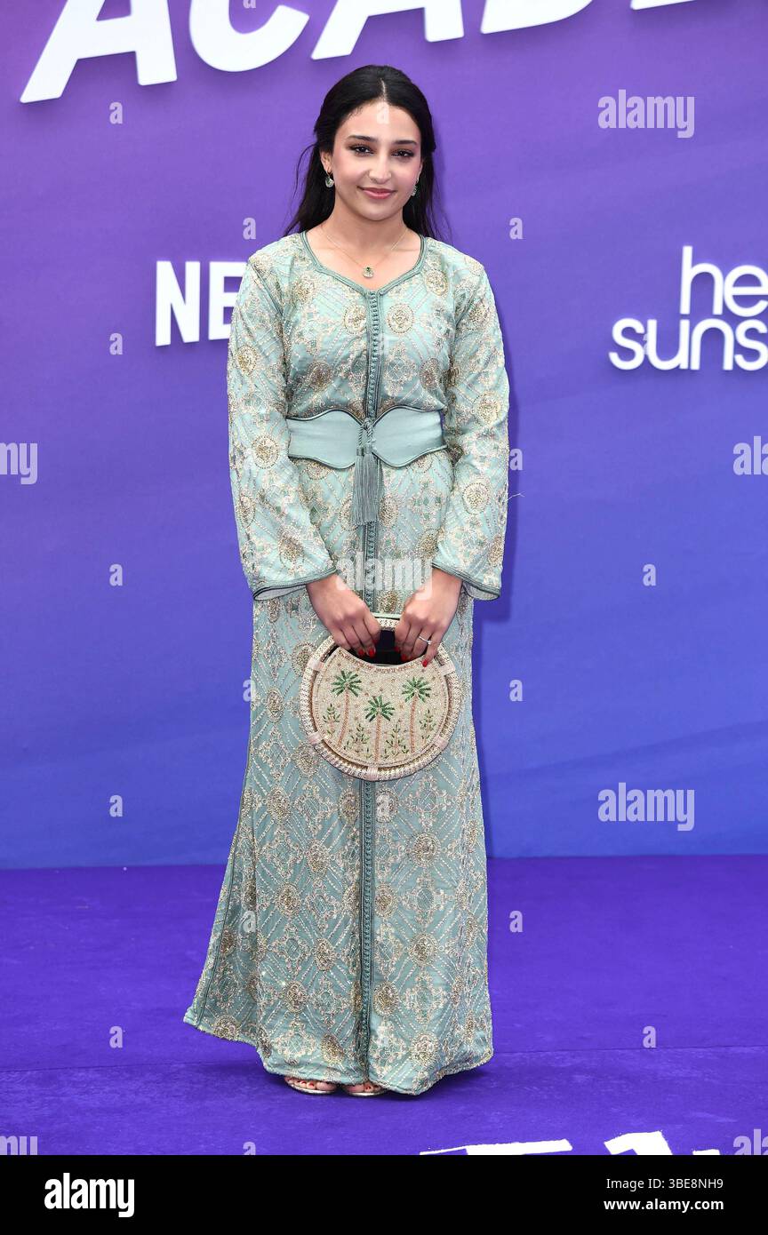 Hamda Al Qubaisi bei der Premiere der Netflix Dokuserie F1: The Academy ...