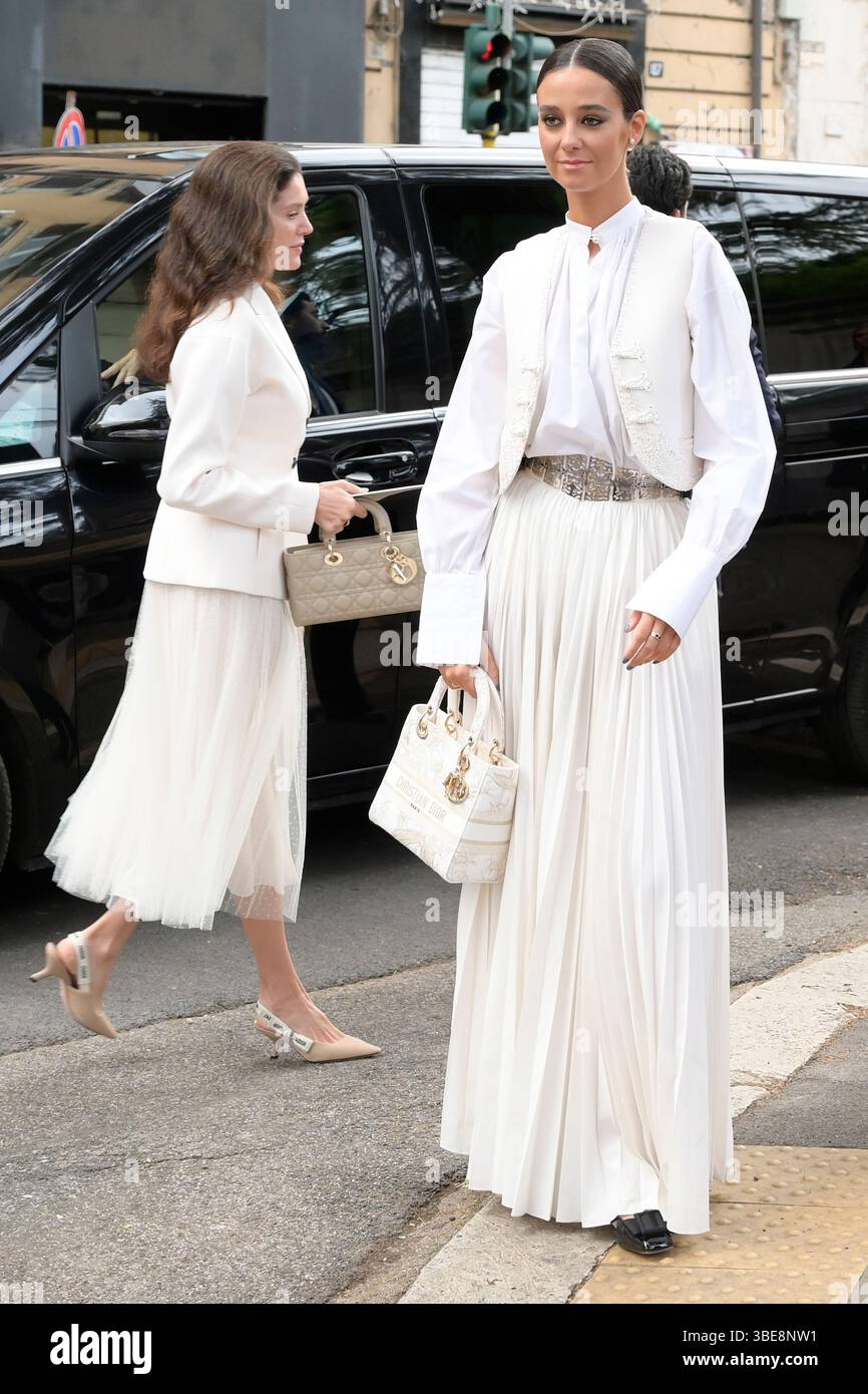 Rome, Italy. 27th May, 2025. Victoria Di Borbone arrives at Villa ...
