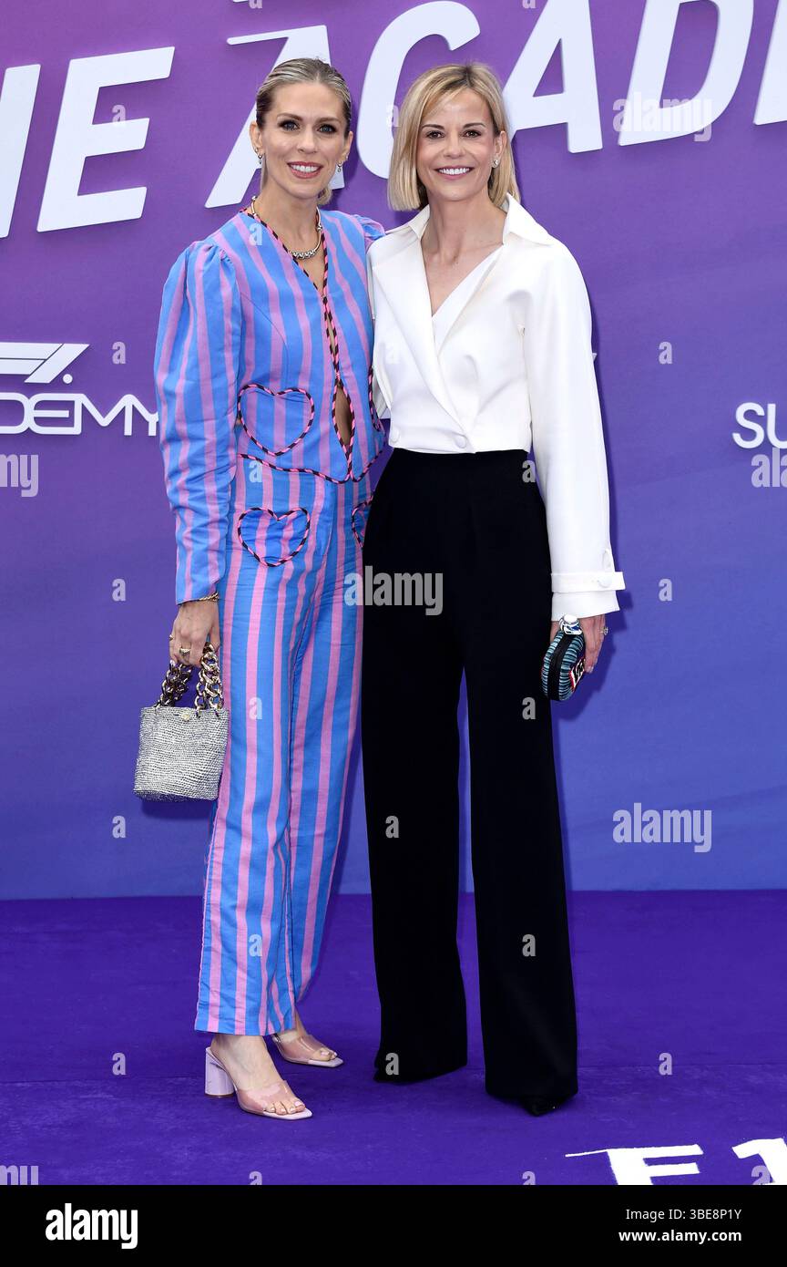 Nicki Shields und Susie Wolff bei der Premiere der Netflix Dokuserie F1 ...