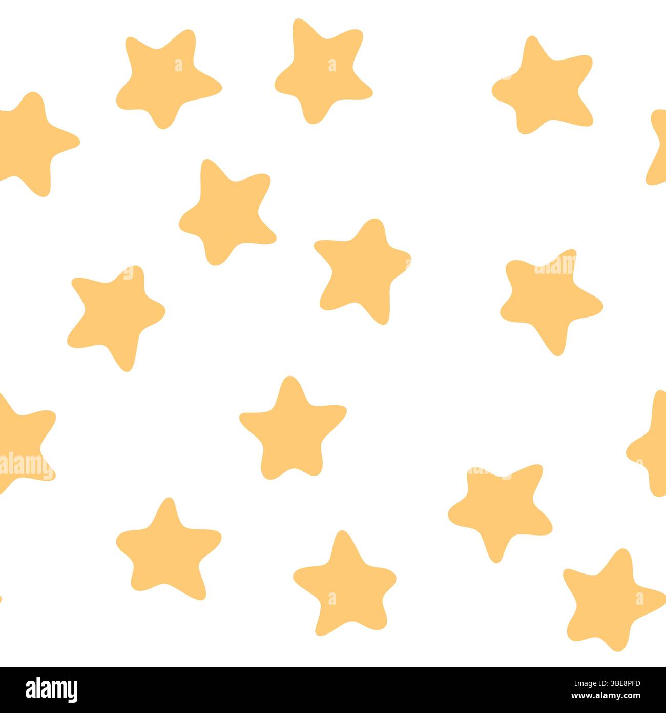 Seamless Yellow Star Pattern Design Stock Vector Image & Art - Alamy