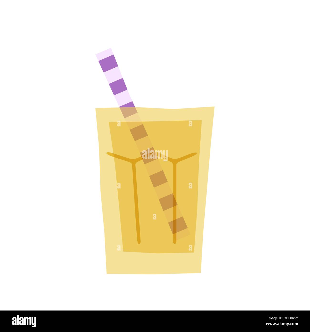 Cool drink cafe flat Cut Out Stock Images & Pictures - Alamy