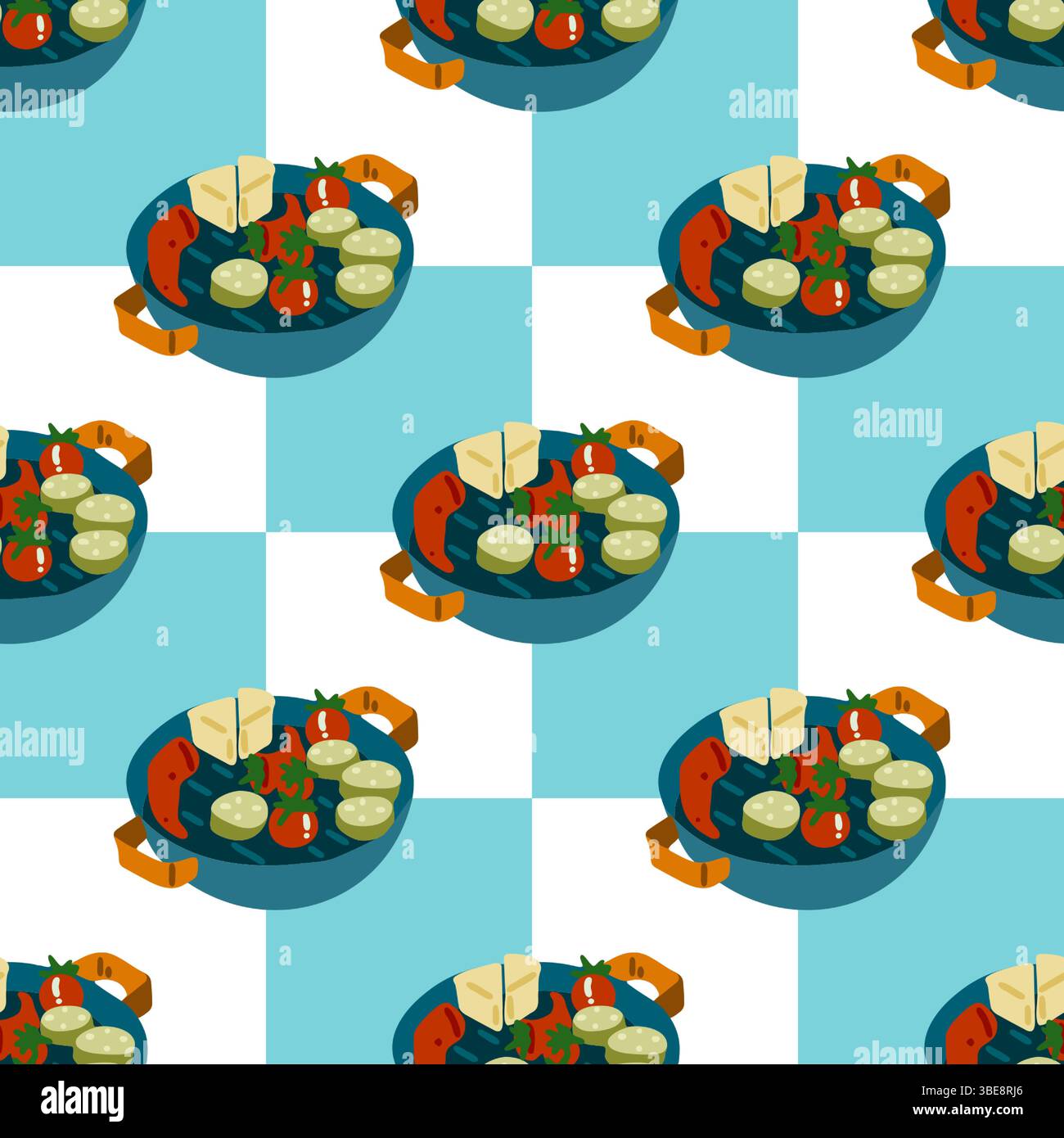 Cheese plate food seamless Stock Vector Images - Alamy